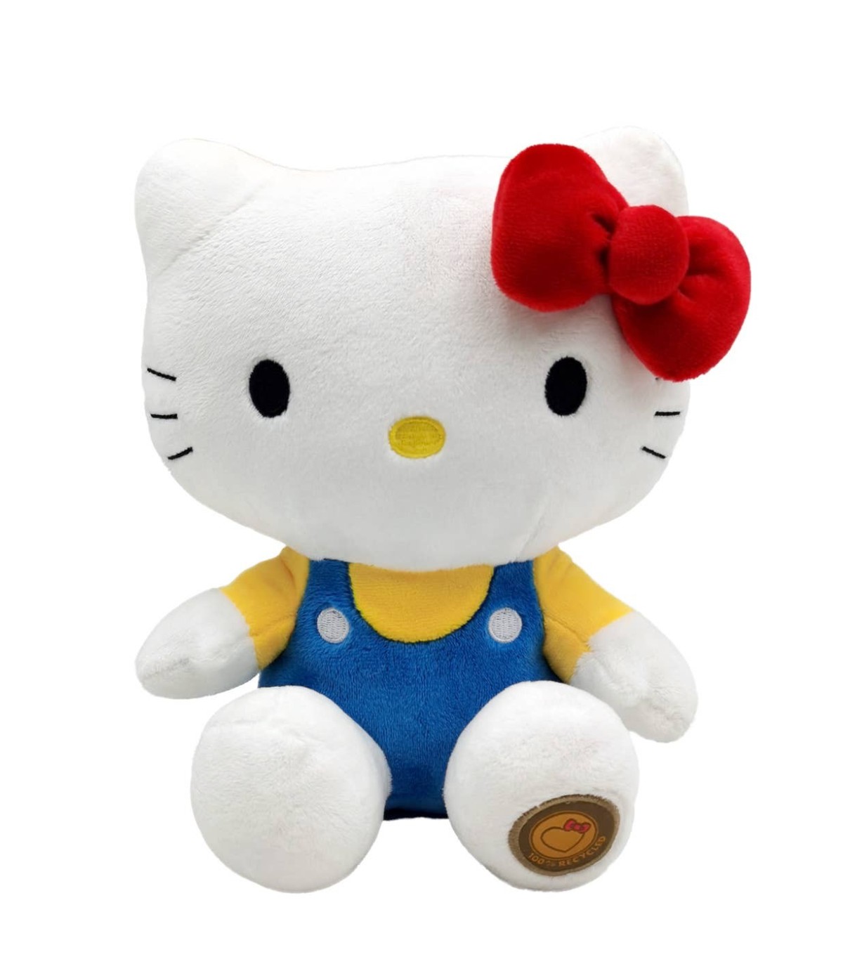 Peluche muñeco Hello Kitty mono azul